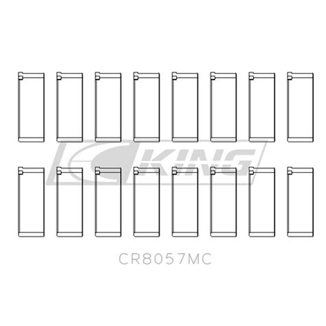 Gm 62 Lt1lt4 Gen V Oe Replacement Connecting Rod Bearings Coated