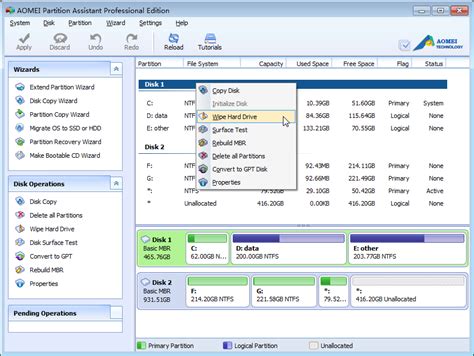 Wipe Disk Or Partition To Destroy All Data And Prevent Data Recovery