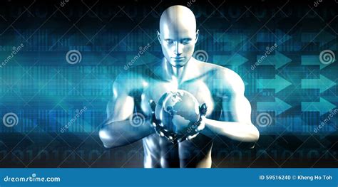 Computer Engineering Stock Illustration Illustration Of Futuristic
