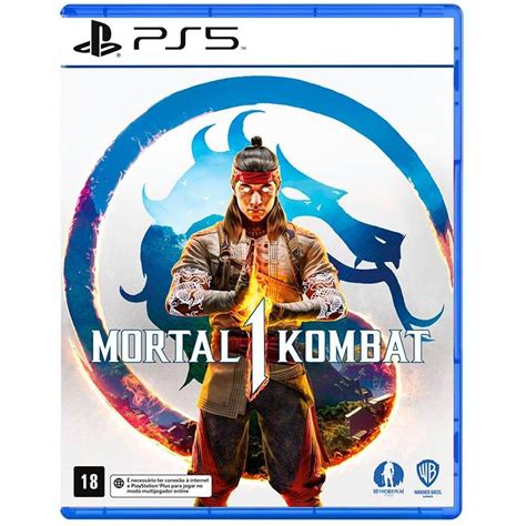 Mortal Kombat 1 Ps5 Novo Jogo Mídia Física Arena Games Loja Geek
