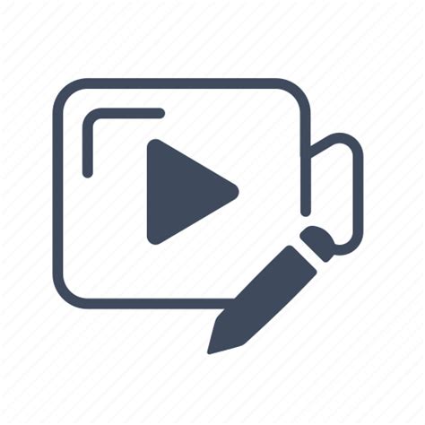 video editing record multimedia content icon download on iconfinder