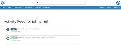 Updating The Profile — Geonode Master Documentation