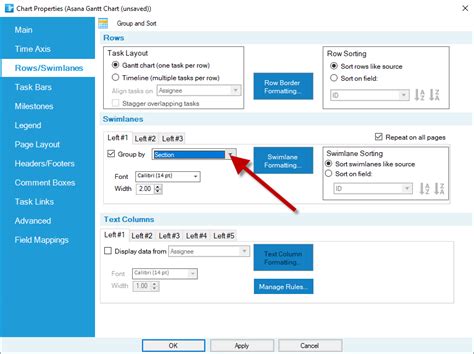 Asana Gantt Chart Onepager