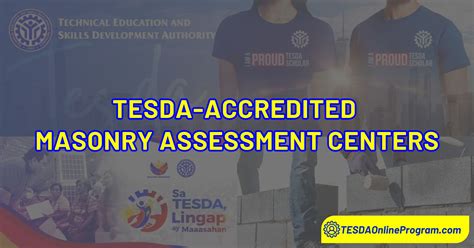 List Of Tesda Accredited Masonry Training Assessment Centers Tesda