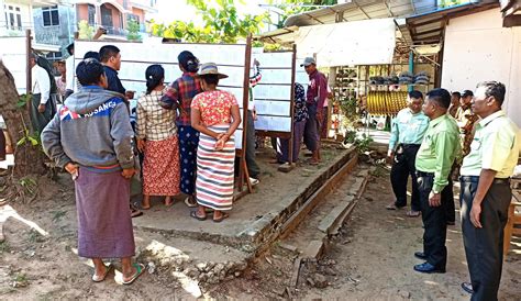 ကျွန်းလှမြို့နယ်၌ ဒုတိယအကြိမ် မဲစာရင်း ကပ်ထားကြေညာထားမှု တာဝန်ရှိသူများ