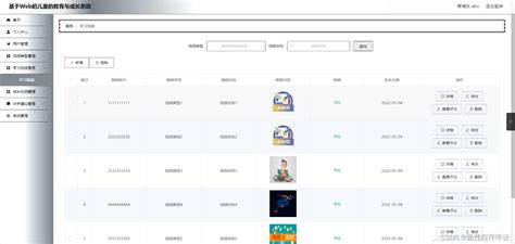 基于web的儿童的教育与成长系统源码开题儿童成长方面的系统 Csdn博客
