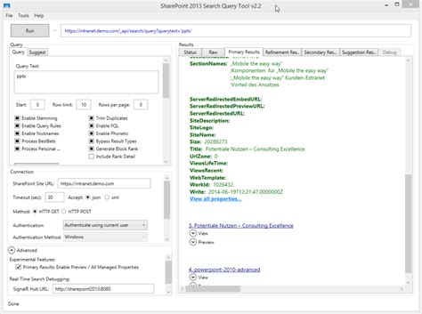 Sharepoint Search What Managed Properties Do My Items Have Or