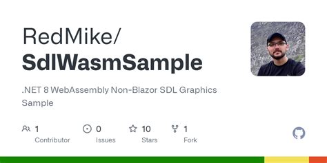 GitHub RedMike SdlWasmSample NET WebAssembly Non Blazor SDL Graphics Sample