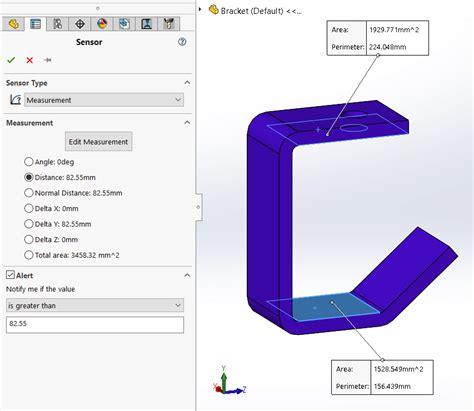 How To Use The Measure Tool In SOLIDWORKS Visiativ