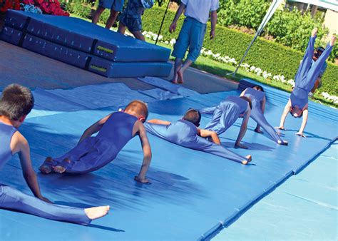 Temperature Regulating Gymnastics Mats