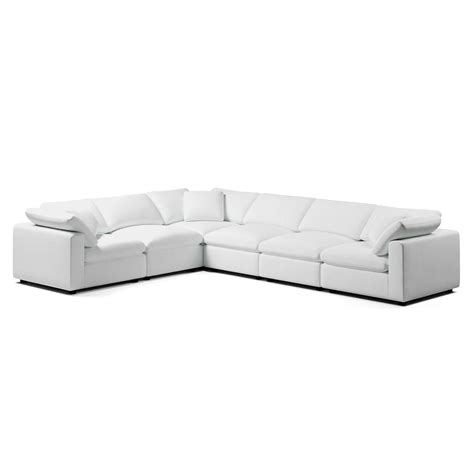 Comfy 6 Seater L Shaped Sofa L Sectional Modular Sofa Couch Haus