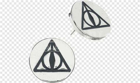 해리 포터와 죽음의 성물 기호 표시 지팡이 해리 포터 심벌 마크 기호 Png Pngegg