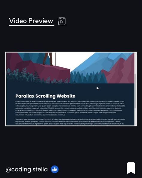 Stella • Coding • HTML • CSS • JAVASCRIPT | Parallax Website Mount Everest HTML CSS JS ⛰️🗻 ...