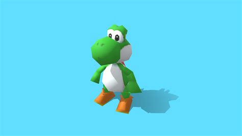 Yoshi Model Download Free 3d Model By Jaspermateodev [615e0c0] Sketchfab