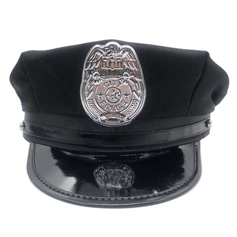 Police Cap Black Adult Policewoman Sex Uniform Temptation Halloween Pr Factory Price Jewelry