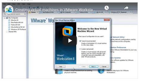 to create a virtual machine using vmware workstation larcom
