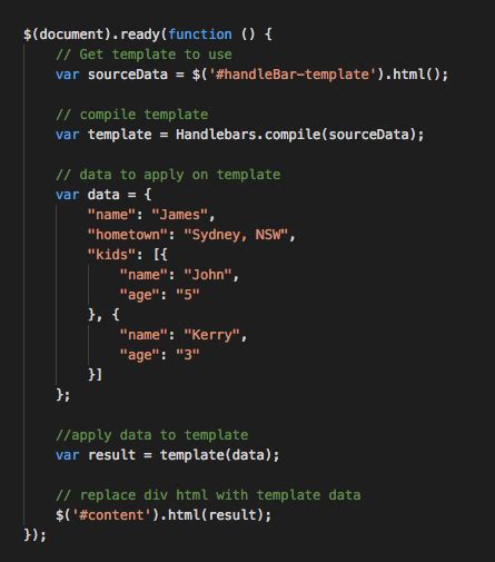 Handlebars In Working Part AEM Blog
