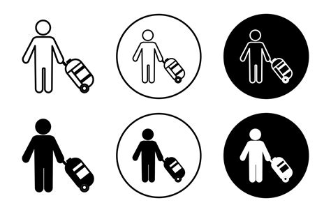 Guest Icon Set 47625090 Vector Art At Vecteezy