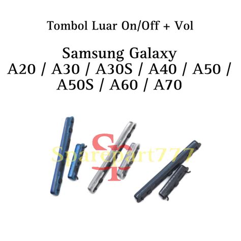 Jual Tombol Set Power On Off Volume Samsung Galaxy A A A S A A A S A