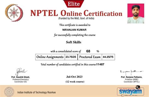 softskills nptel niranjan kumar