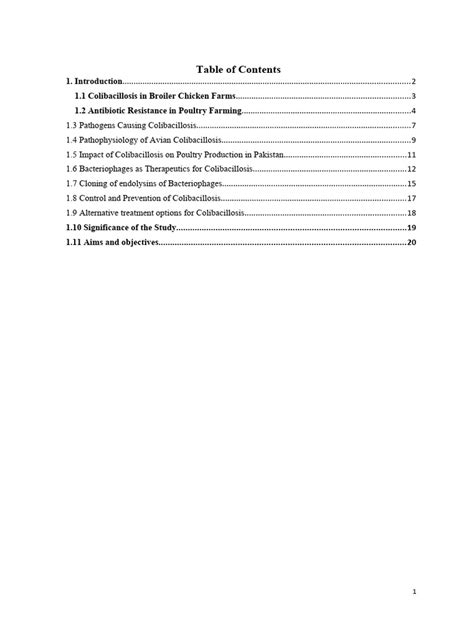 Isolation And Characterization Of Bacteriophages Against Avian