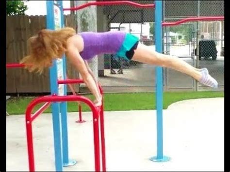How To Do A Basic Gymnastics Skill (Cast) On The Bars With Coach Meggin! - YouTube
