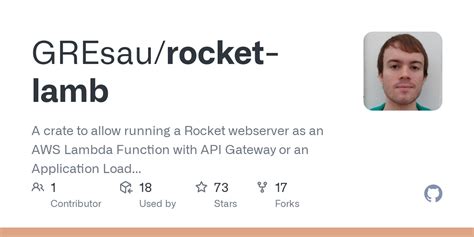GitHub GREsau Rocket Lamb A Crate To Allow Running A Rocket Webserver As An AWS Lambda