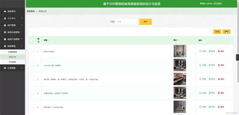 基于ssm框架的家具商城系统的设计与实现源码开题网上家具商城系统架构设计实验总结 Csdn博客