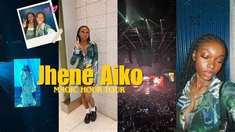 JHENÉ AIKO CONCERT | THE MAGIC HOUR TOUR 💫 | GRWM + VLOG 💜 - YouTube