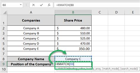 How To Use The XMATCH Function In Excel Step By Step