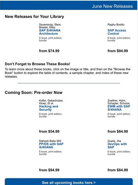Sap Press Two New Books Now Available Explore Sap S 4hana Architecture And Sap Access Control