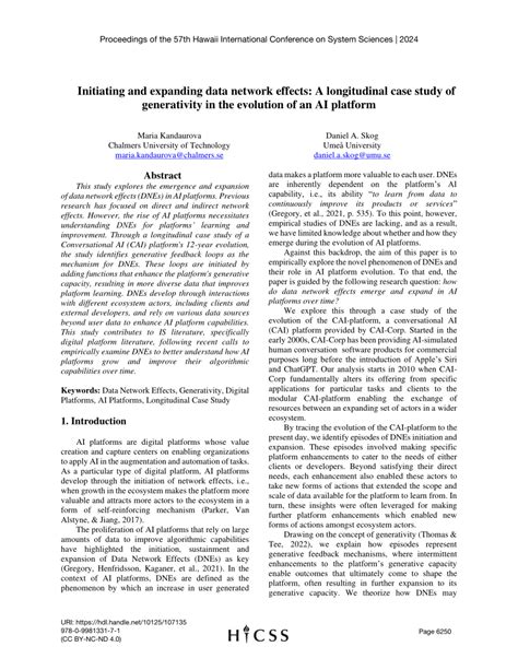 pdf initiating and expanding data network effects a longitudinal