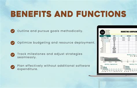 Marketing Campaign Performance Tracker Template In Excel Google Sheets Download Template Net