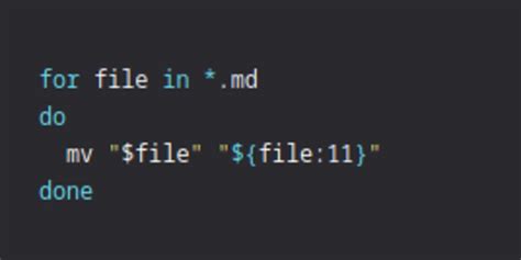 Bash Rename Specific Files In A Folder Dev Community