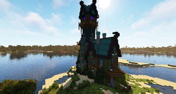 Wizardtower Minecraft Maps With Downloadable Schematic For Java Edition