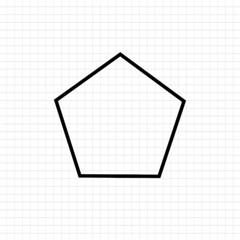 Pentagon Shape Png Printable Pentagon Shape Print Free Pentagon