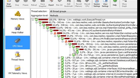 Thread States In JProfiler S CPU Profiling Views HD YouTube