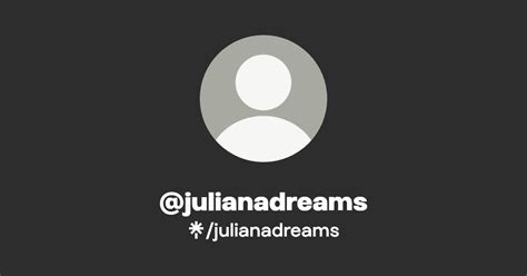 Julianadreams Official Instagram X Linktree