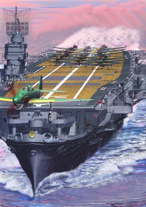 Zuikaku 瑞鶴 Portaaviones Portaviones Imágenes Militares