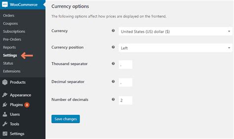 WooCommerce Setup