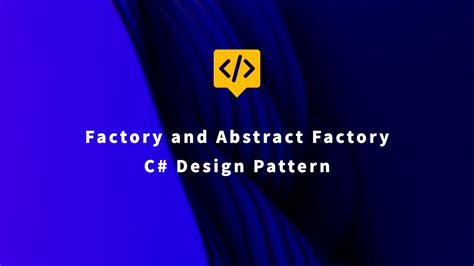 c design patterns factory and abstract factory pattern medium