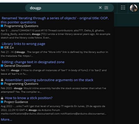 List Of Threads In Which Ive Posted Website And Forum Arduino Forum