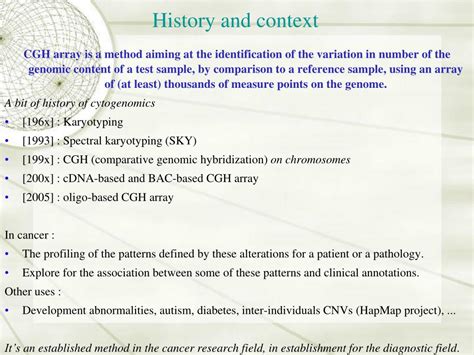 Ppt Array Based Comparative Genomic Hybridization Powerpoint Presentation Id 4390922