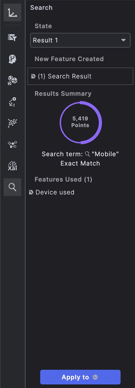 locating data using search virtualitics