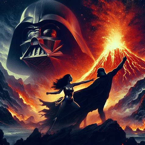 Wonder Woman Meets Vader By Wondersarah1977 On Deviantart