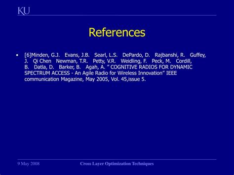 Ppt Cross Layer Optimization Techniques Powerpoint Presentation Free