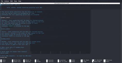 how to install and setup proxy chains in linux