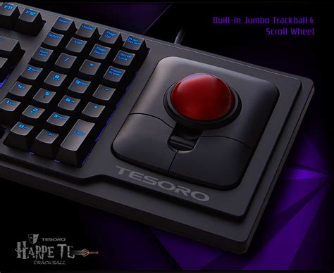 Keyboard With Trackball