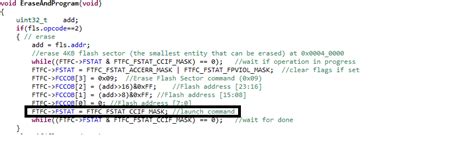 Re Flash Erase Nxp Community