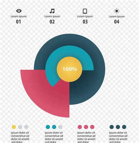 圆形饼状信息图表png图片素材下载 图片编号yxeonogq 免抠素材网